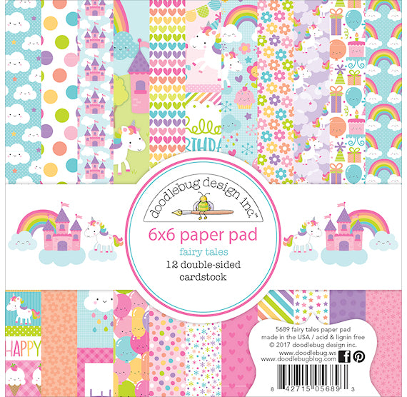 Shop Craft Paper Pads: Doodlebug Designs 6x6 Paper Pads – Sprinkle Bee ...