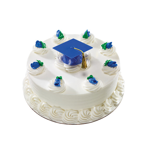 Shop Blue Graduation Cap Cake Toppers, Graduation Party Decor at BPS ...