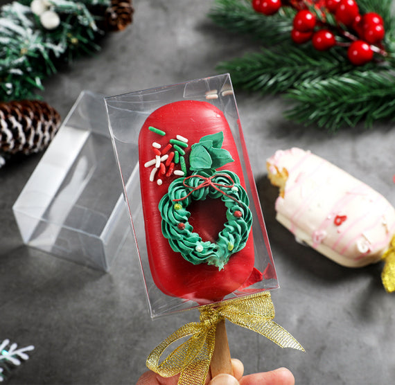 Shop Clear Cakesicle Box Set: Single Cakesicle Boxes in Small + Large ...