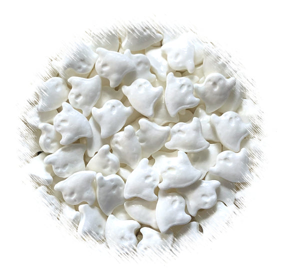 Shop Ghost Candy Sprinkles: 1/2" Ghost Halloween Sprinkles & Toppings ...