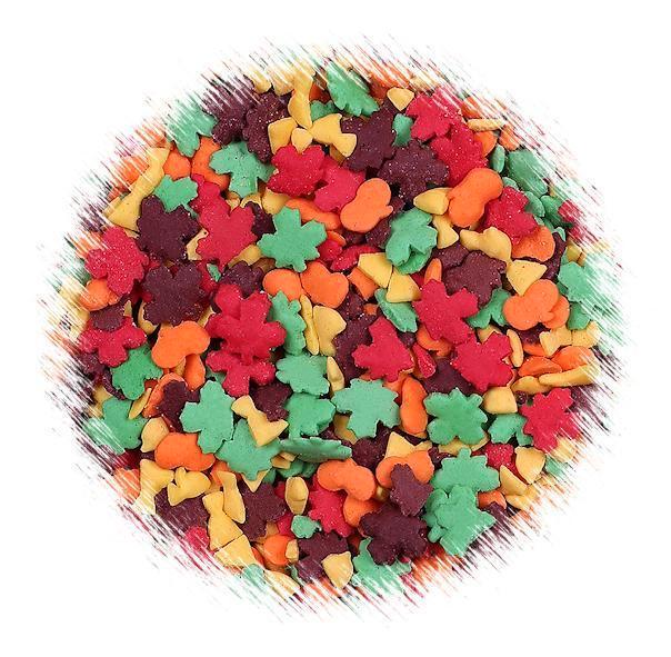 Shop Thanksgiving Sprinkles Mix: Fall Pumpkin & Leaf Sprinkles Blend ...